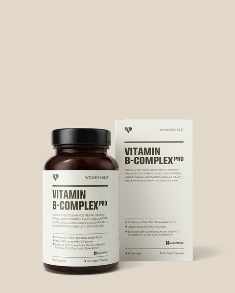 Vitamin B Complex Supplement - 60 Capsules High Dose | Women's Best